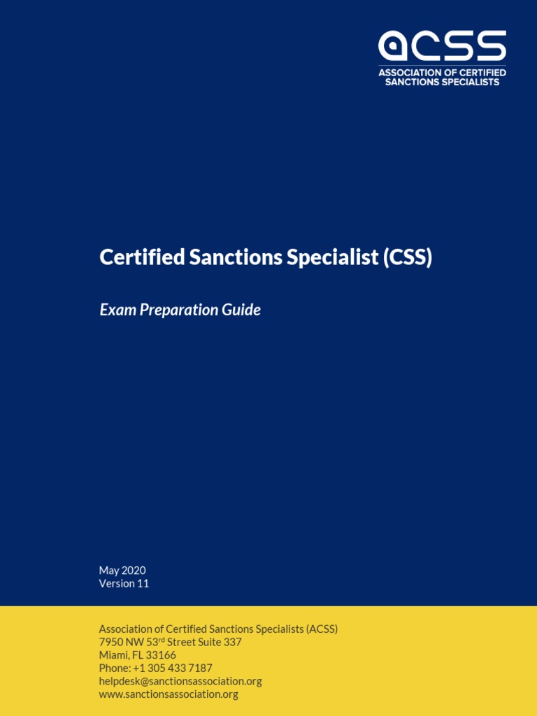 Css Exam Prep Guide | PDF | Professional Certification | Certification