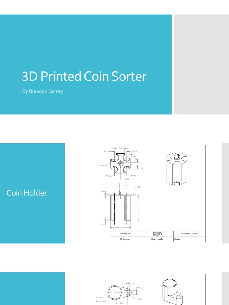3d Printed Coin Sorter | PDF