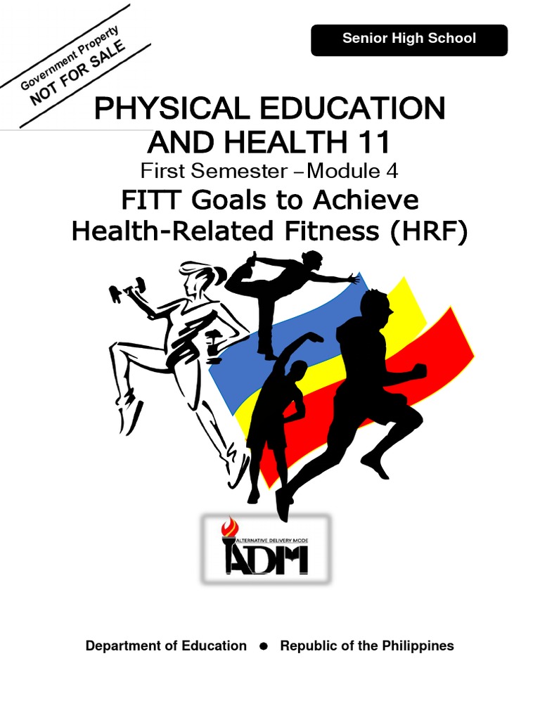 Physical Education and Health 11: FITT Goals To Achieve Health-Related ...