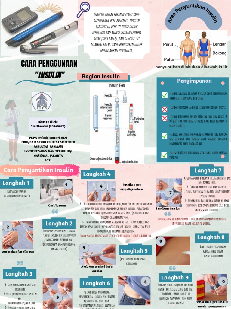 Leaflet Insulin Sri Oktarini | PDF
