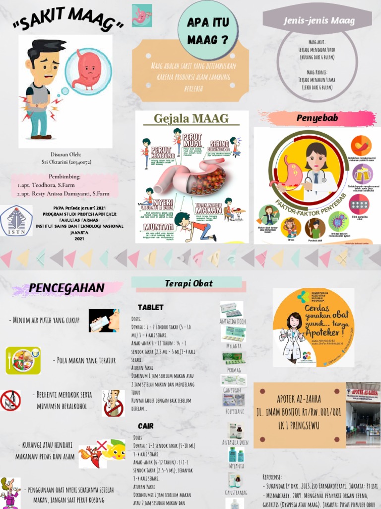 Leaflet Maag Sri Oktarini | PDF