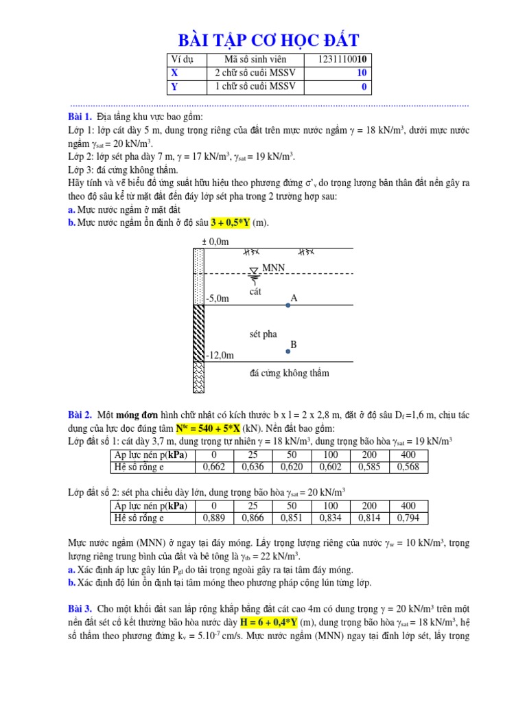 Bai Tap Lon Co Dat | PDF