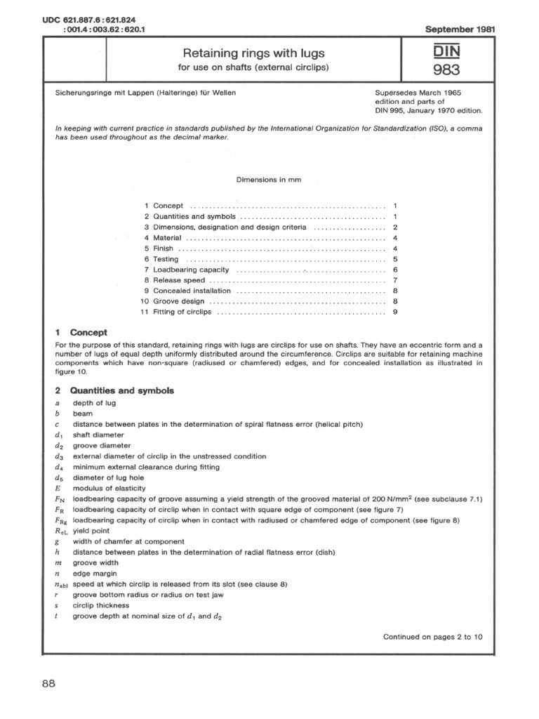 Din 983 | PDF