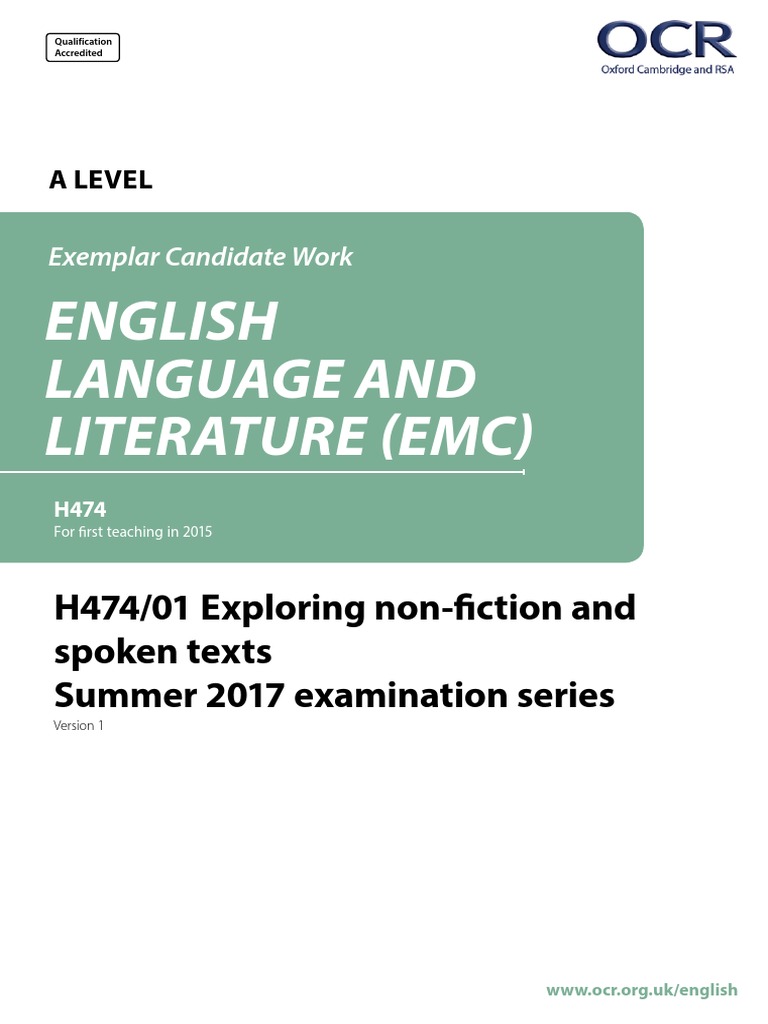 Exploring Non Fiction and Spoken Texts | PDF | Optical Character ...