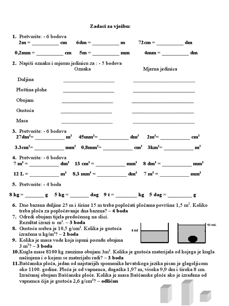 7 Razred Tijela I Tvari | PDF