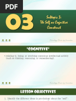 Uts Chapter 1 Lesson 3 | PDF | Id | Self Esteem