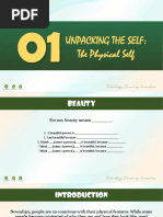 Understanding The Self - THE PHYSICAL SELF | PDF | Body Image | Heredity