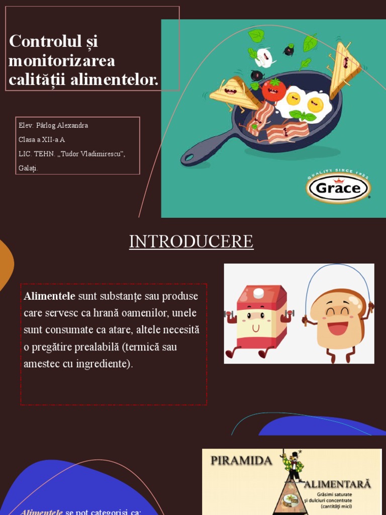 Controlul Si Monitorizarea Calitatii Alimentelor | PDF