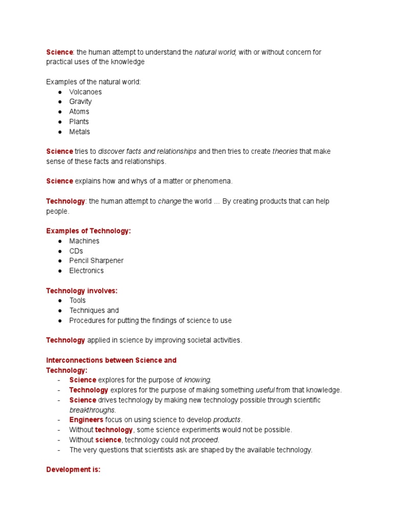 Science, Technology and Society Notes - Reviewer | PDF