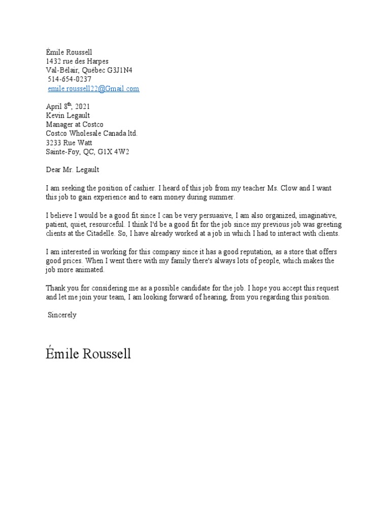 Cover-Letter Final Draft | PDF