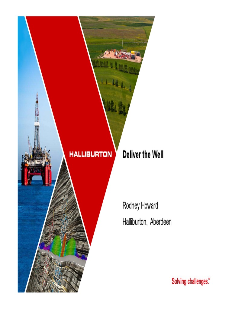 Deliver The Well: Rodney Howard Halliburton, Aberdeen | PDF | Enhanced ...