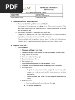 SOP Laundry | PDF | Laundry | Clothes Dryer