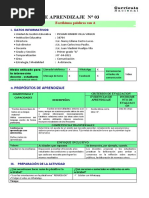 Sesión Conocemos La Consonante M | PDF | Sílaba | Evaluación