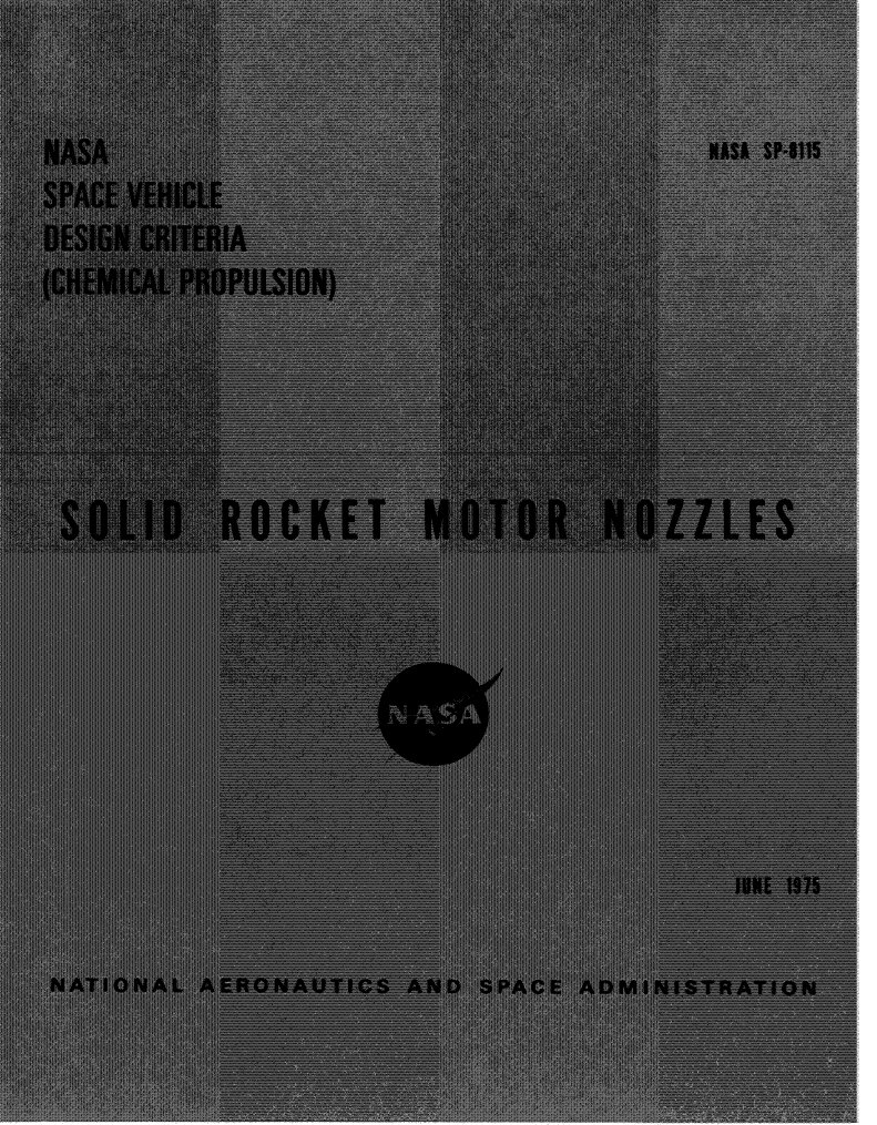 Solid Rocket Motor Nozzle Design Guide | PDF