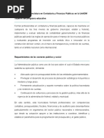 Plan de Estudios - Contaduría Pública | PDF | Contador | Contabilidad