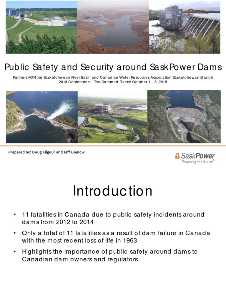 Public Safety and Security Around SaskPower Dams | PDF | Dam | Safety