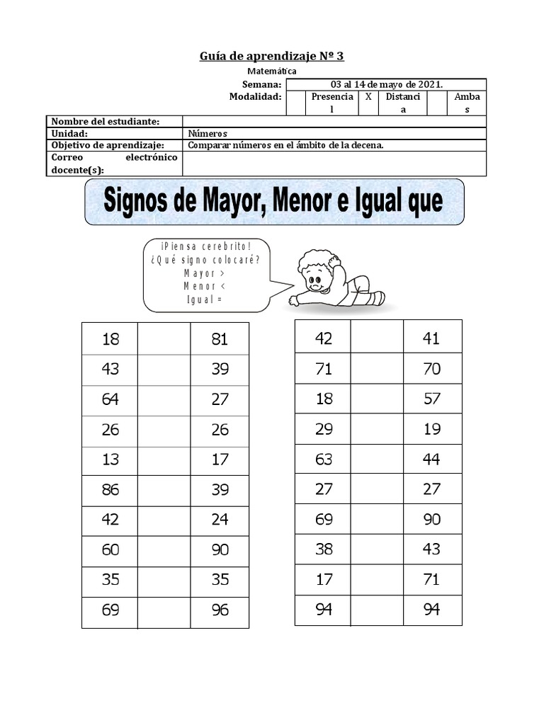 Guía de-Signos-de-Mayor-y-Menor | PDF