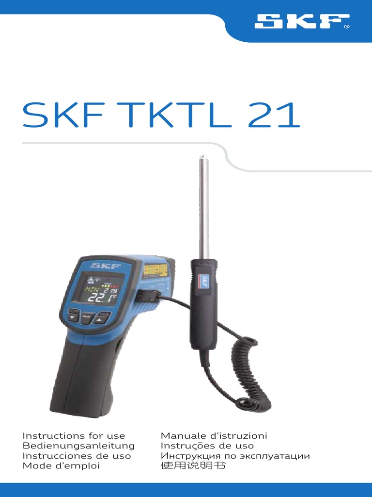 Manual Termometro TKTL 21 | PDF | Applied And Interdisciplinary Physics ...