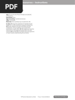 Unit 1 Standard Test A Answers | PDF