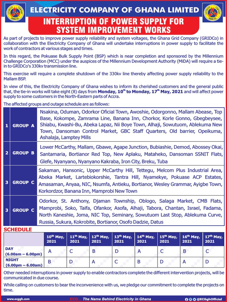 Load Shedding Colour | PDF | Power Supply | Electric Power