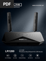 ZLT S20 Spec-V1.1.7 (26509) | PDF | Wi Fi | Computer Network