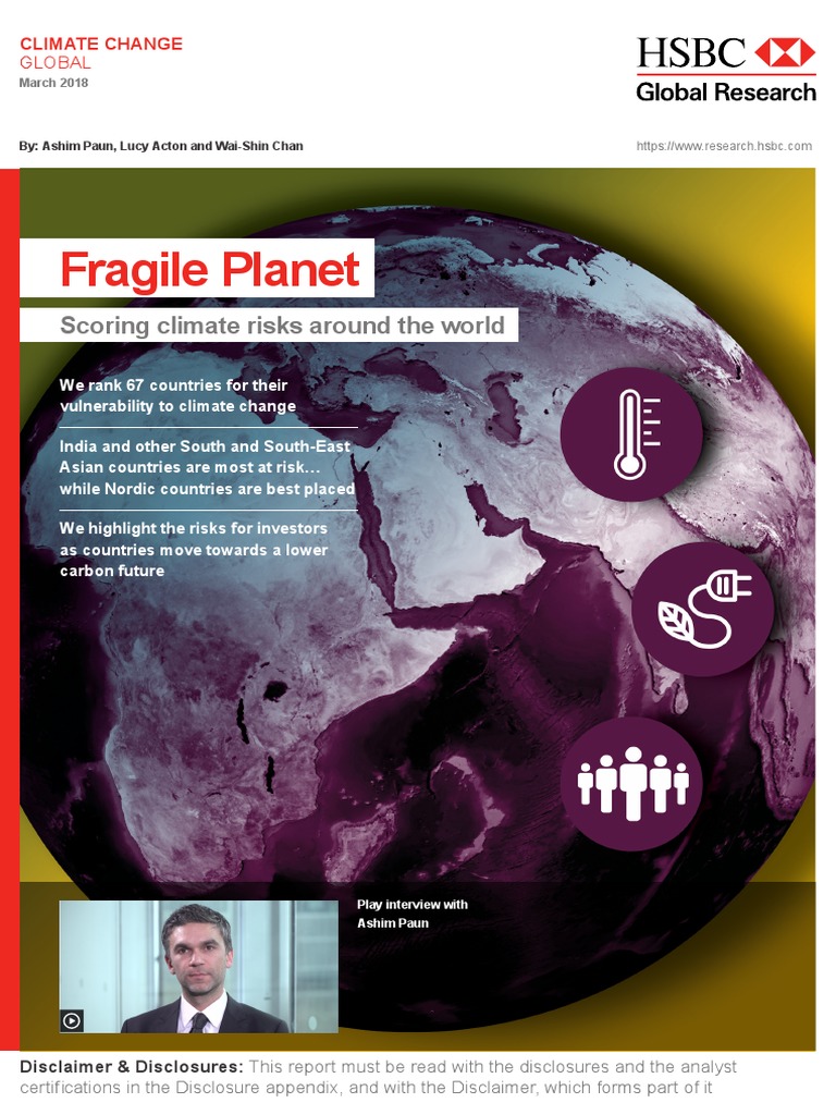 Fragile Planet | PDF | Climate Change | Climate Resilience