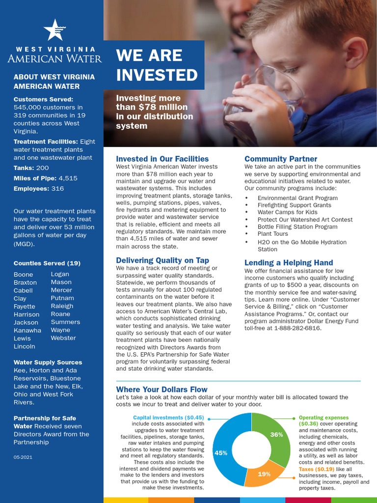 Infrastructure Week One-Pager - WOA | PDF | Water Treatment | Sewage ...