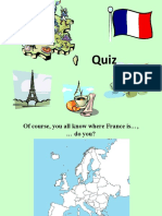 French Quiz: 50 Questions & Answers | PDF | France | Paris