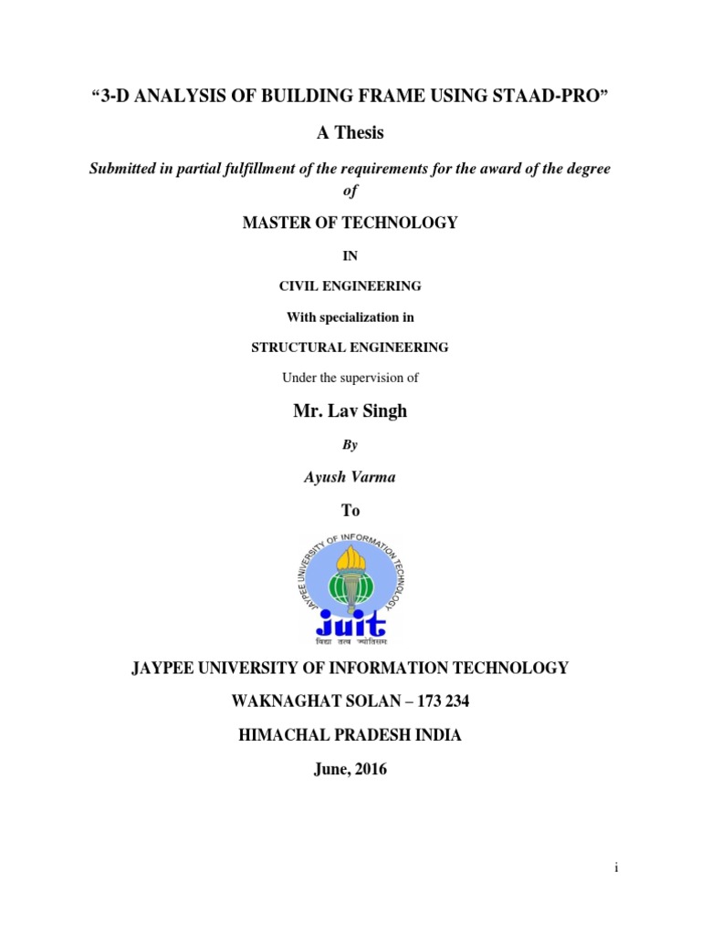 Structural Engineering Thesis | PDF | Beam (Structure) | Bending