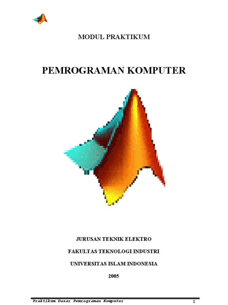 Modul Prakt Pemrograman Matlab | PDF | Komputer