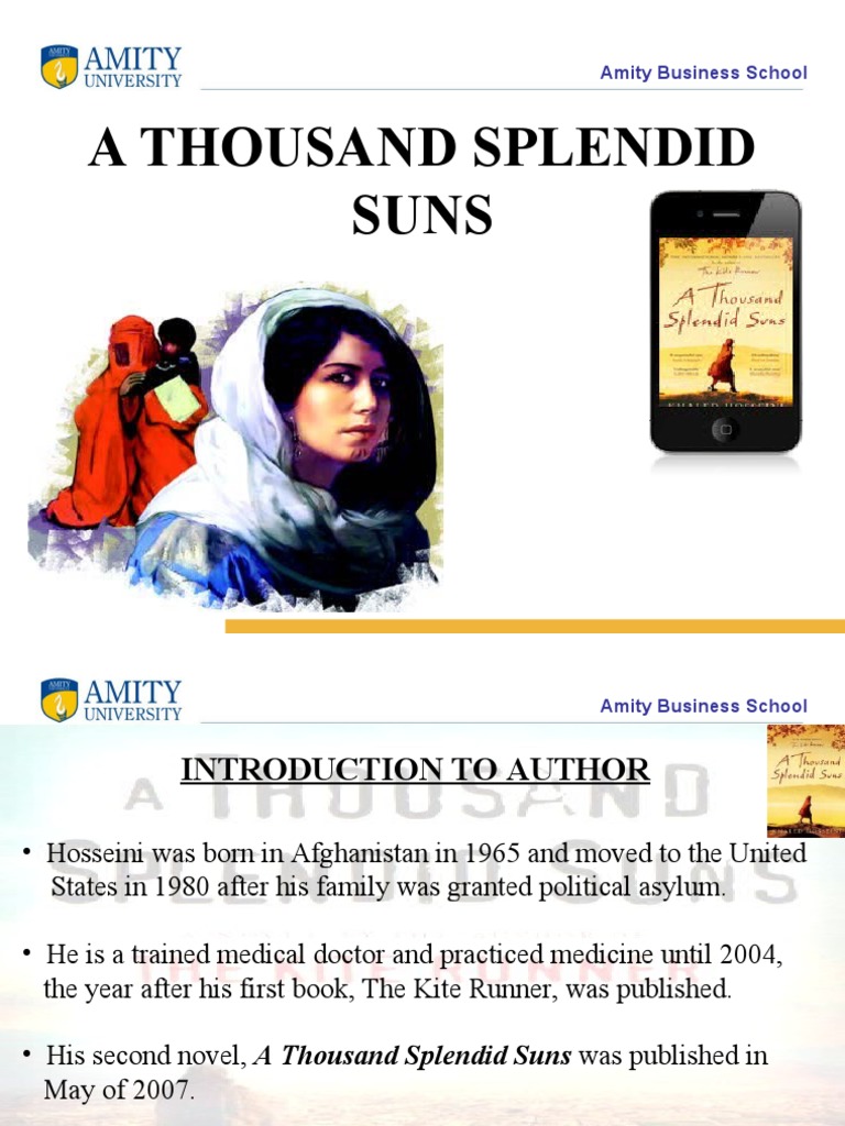 A Thousand Splendid Suns | PDF