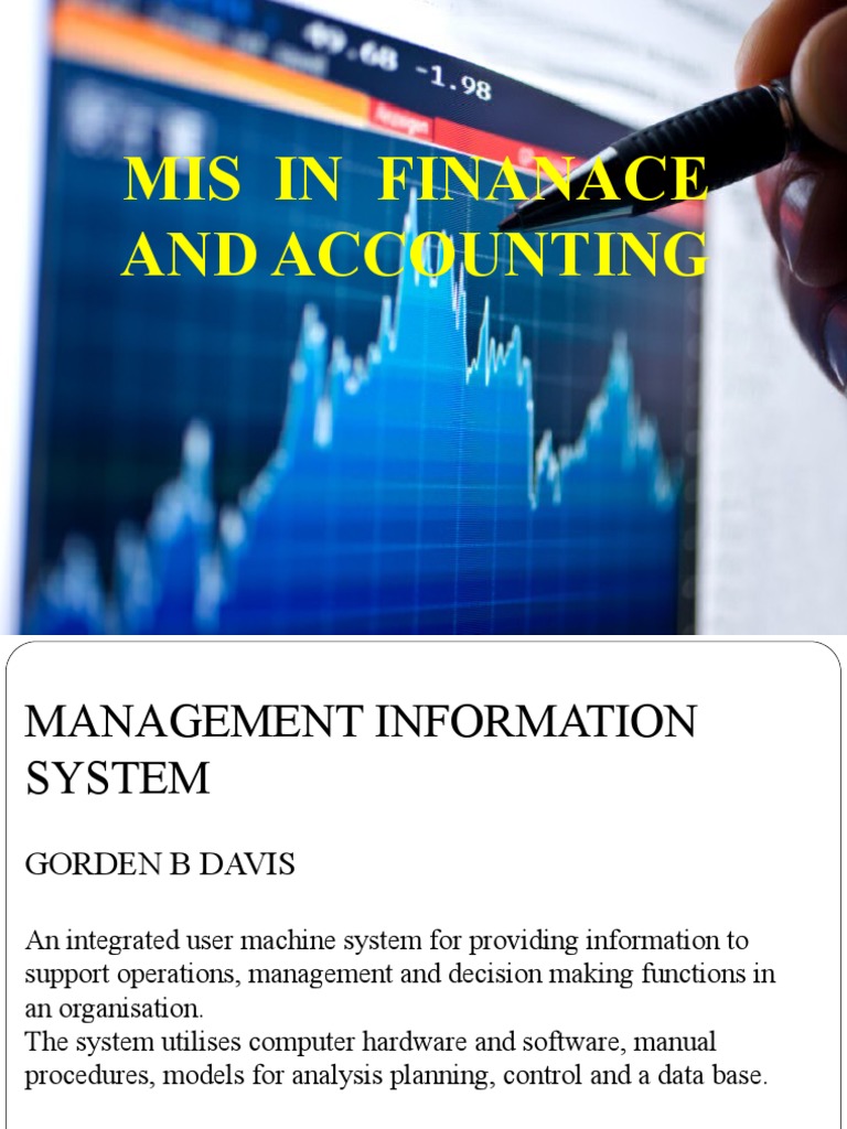 Mis Application in Finance | PDF | Accounting | Management Information ...