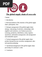 Coca Cola Flow Chart 1 | PDF | Industrial Processes | Secondary Sector ...