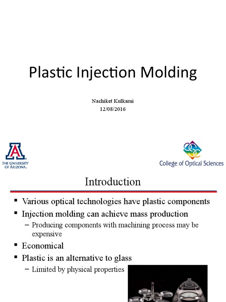 Optical Injection Molding Guide | PDF | Casting (Metalworking ...