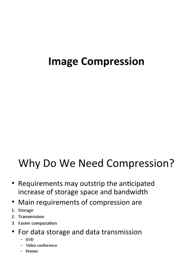 Image Compression | PDF | Data Compression | Codec