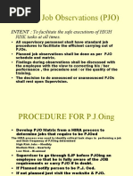Planned Task Observation | PDF | Safety | Occupational Safety And Health