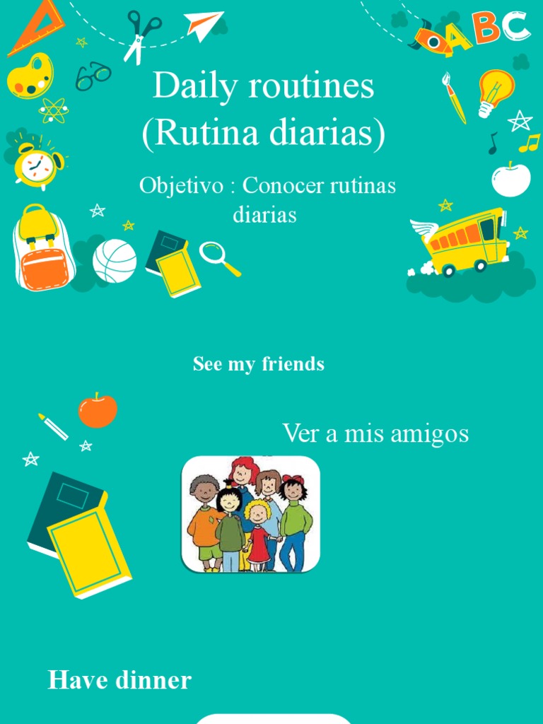 Cartoon School Center by Slidesgo | PDF