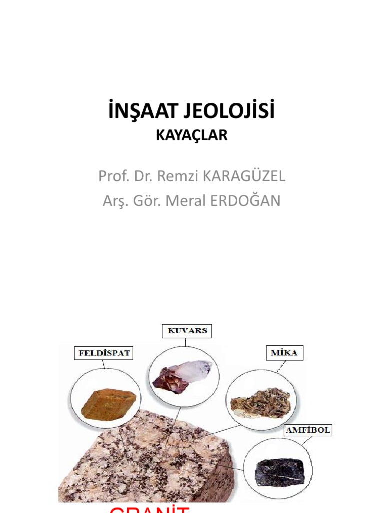 3 Kayaçlar | PDF