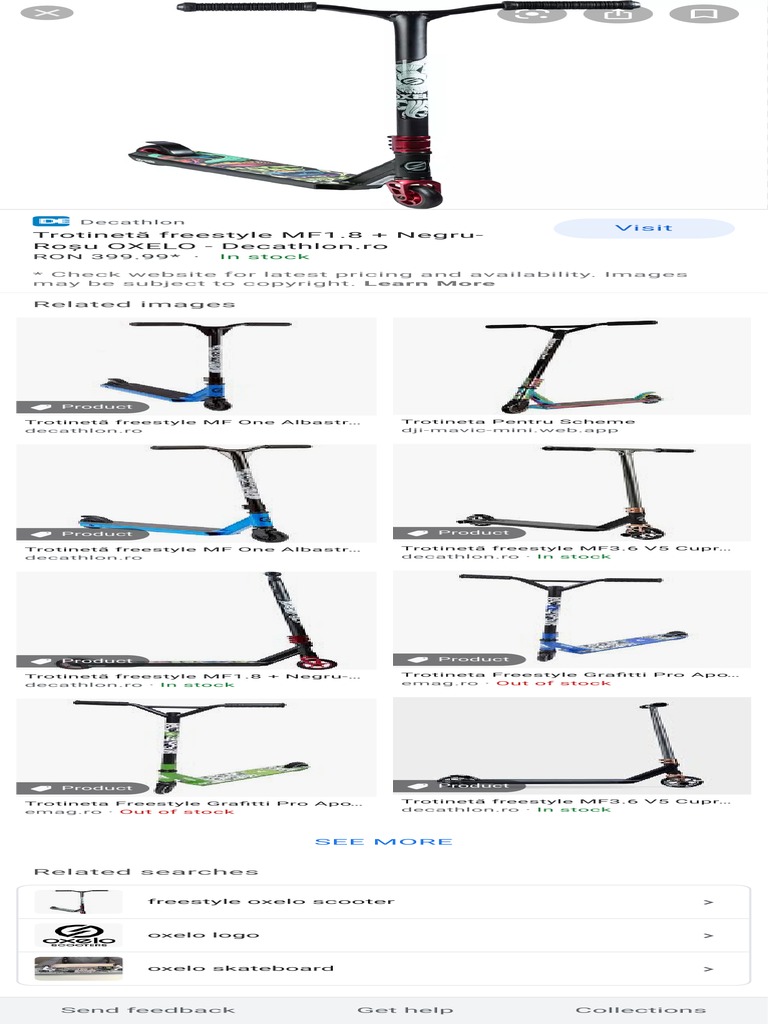 Trotineta Decathlon Freestyle Oxelo - Google Search | PDF