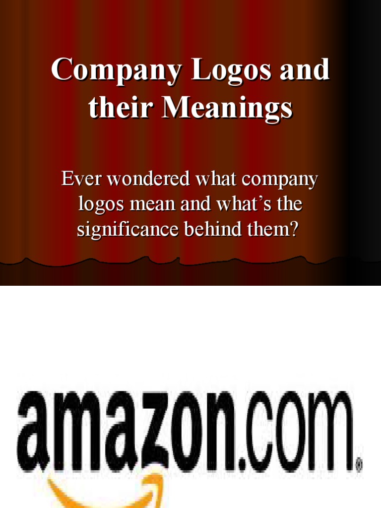 Company Logos and Their Meanings | PDF | Logos