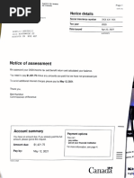 Noa Notice of Assessment Sample | PDF