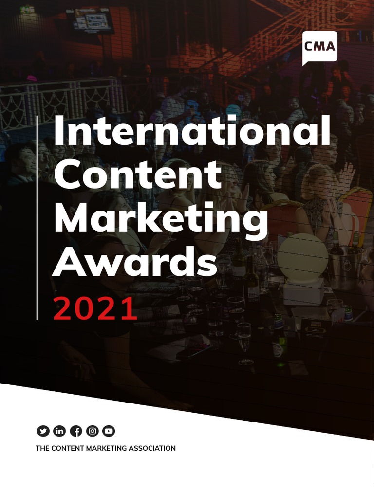 International Content Marketing Awards | PDF | Marketing | Business
