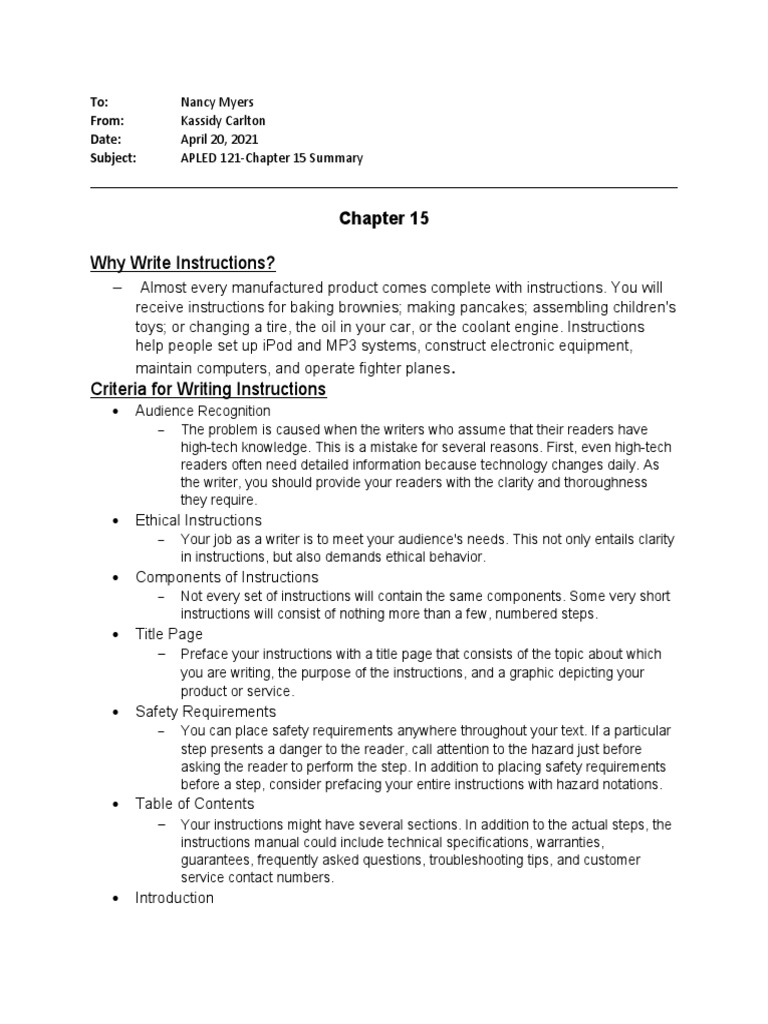 Chapter 15 Summary 1 | PDF | Usability | Computing