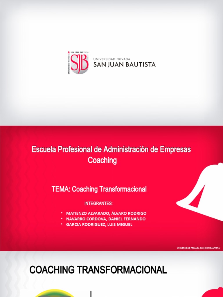 Coaching Transformacional: Empoderamiento Personal | PDF | Vida ...