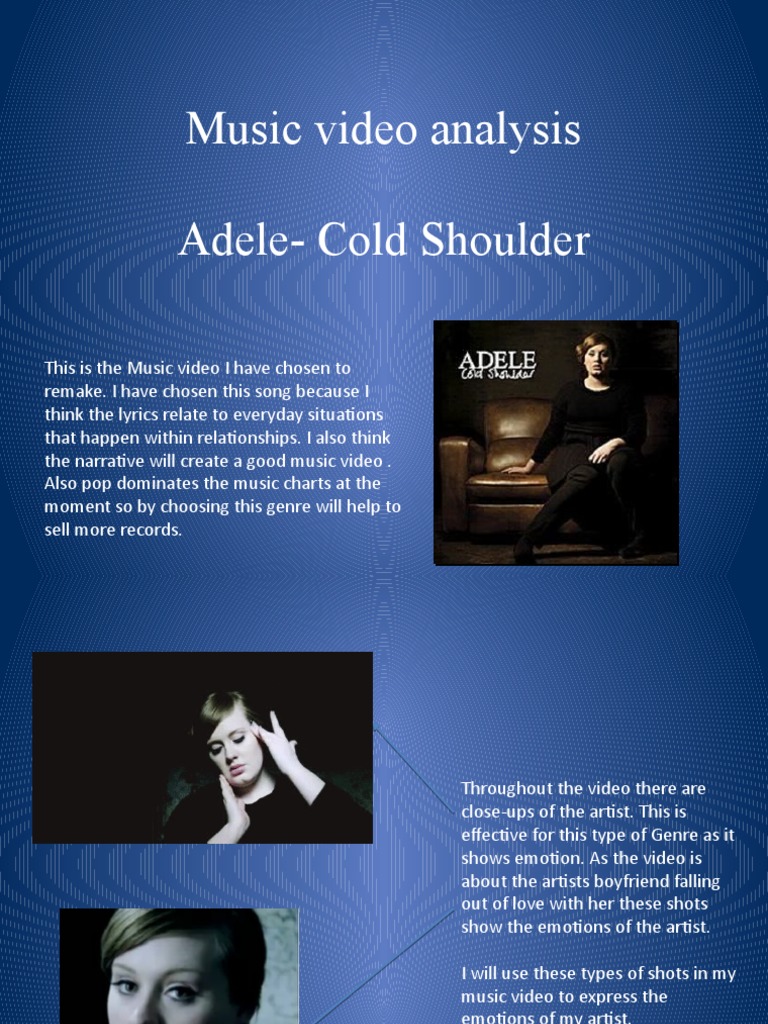 Adele Music Video Analysis | PDF | Emotions
