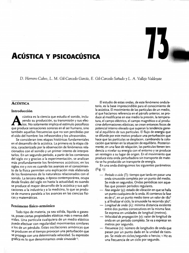 Acústica y Psicoacústica-Cap 73 | PDF | Olas | Refracción
