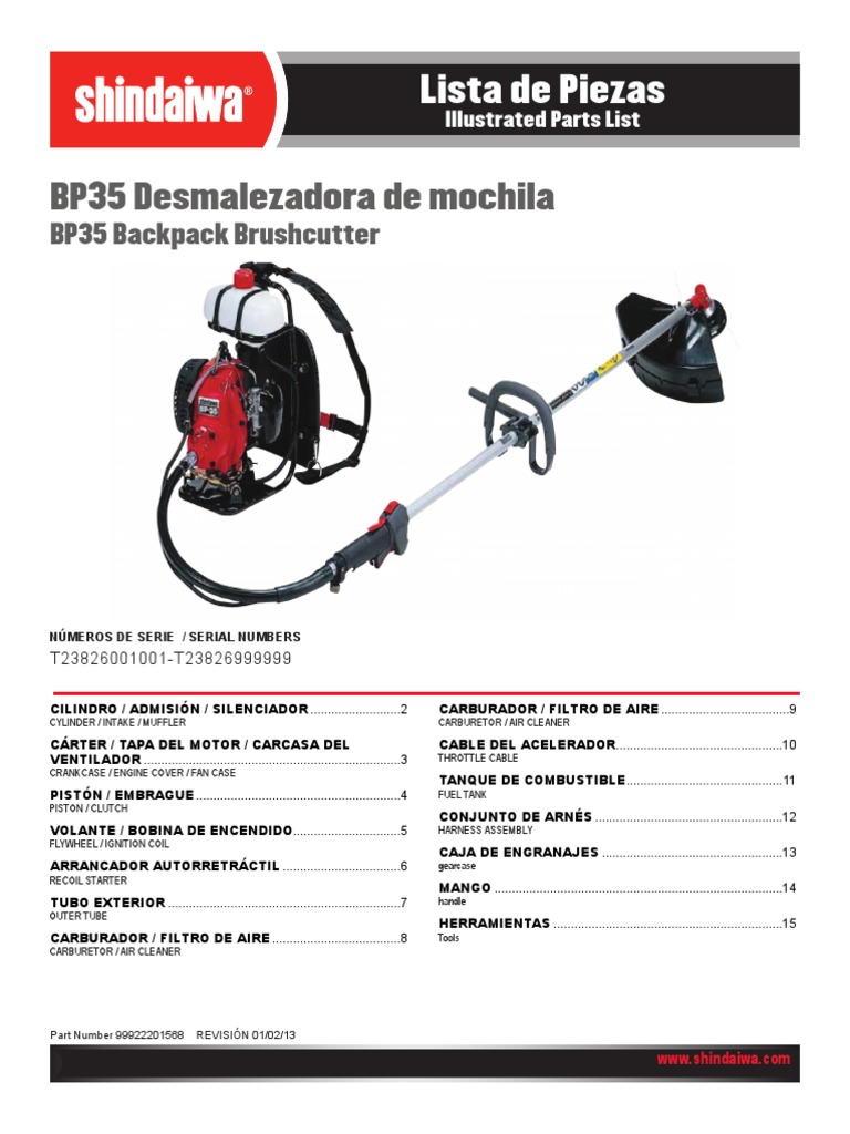 BP35 Nuevo 01-02-13 | PDF | Máquinas | Combustibles