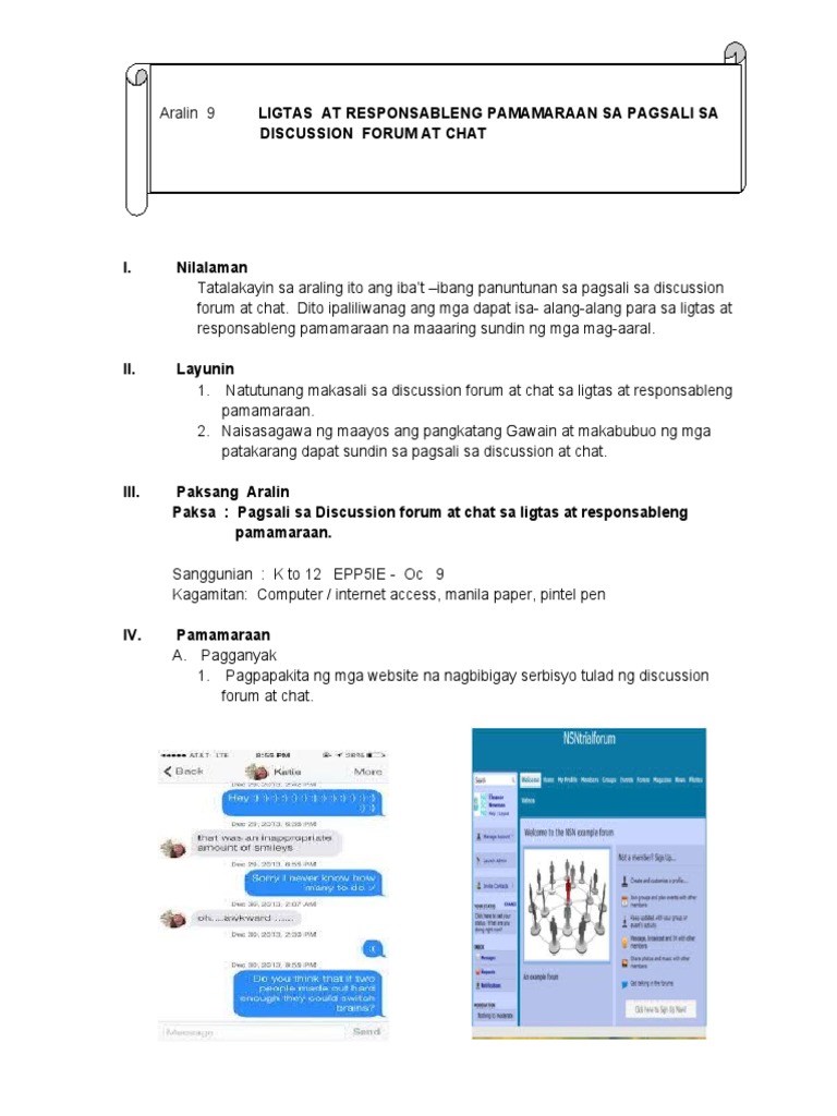 G5 Teacher's Guide EPP-ICT Aralin 9 | PDF