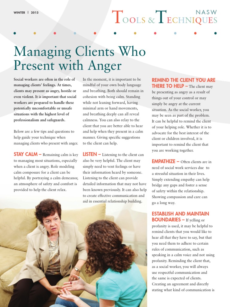 Managingangerinclients | PDF | Anger | Body Language