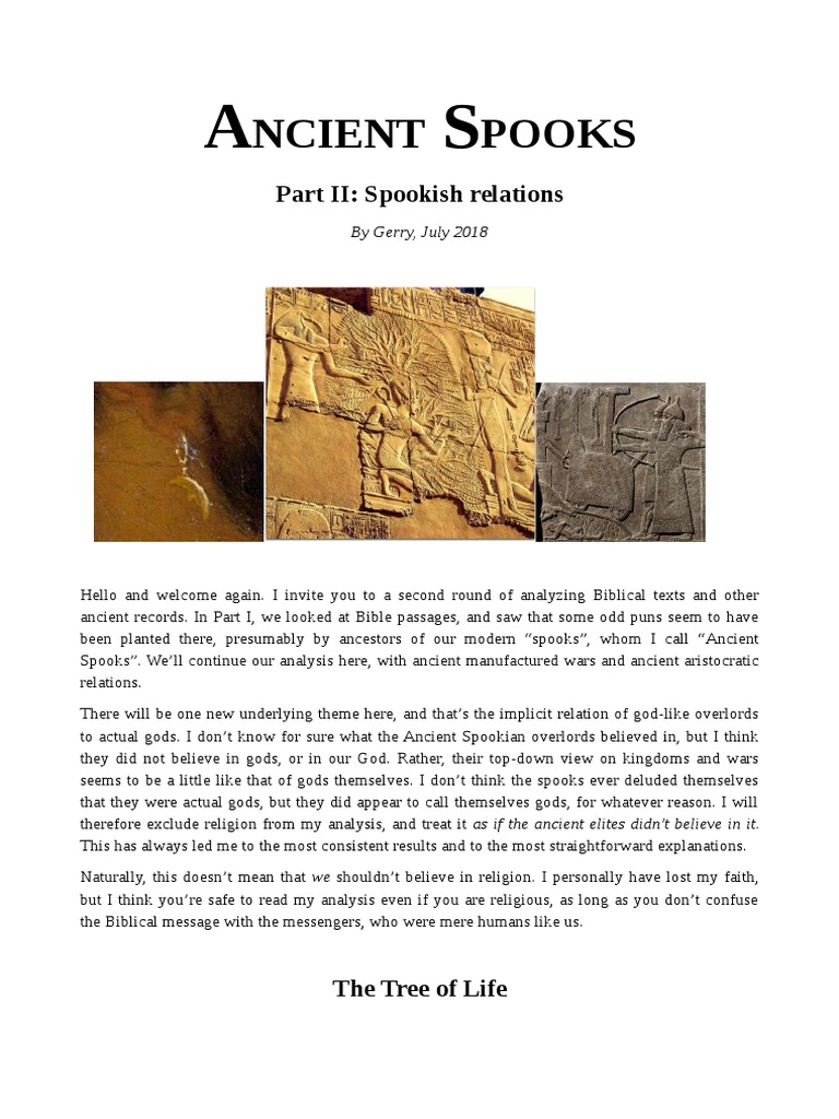 Ancient Spooks 2 | PDF